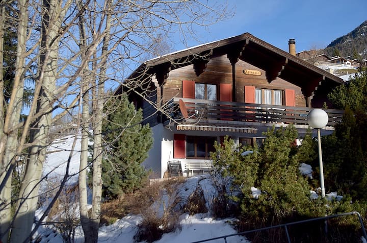 Panoramic Alpine Chalet With Sauna •Near Zermatt• - Grächen