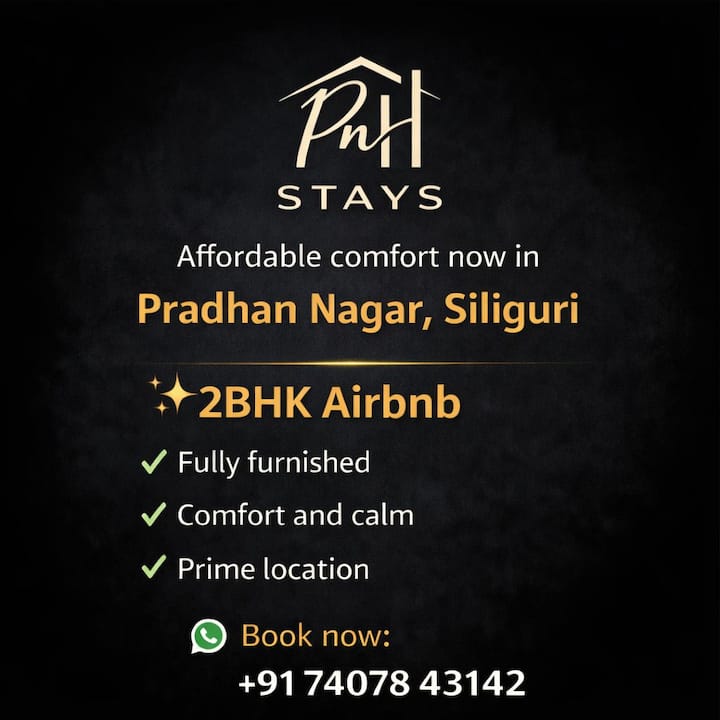 2bhk For Families, Couples, And Business Travelers - Siliguri