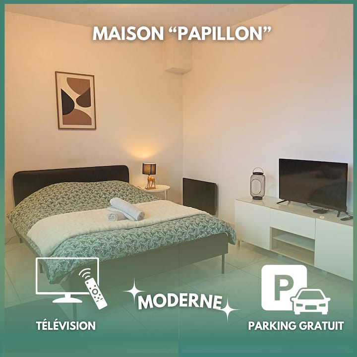 Maison "Papillon" - Parking Gratuit - Wifi - Montargis
