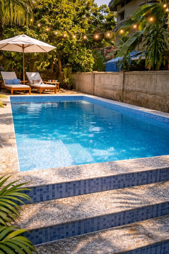 Portuguese Villa In Goa With Swimming Pool - Goa