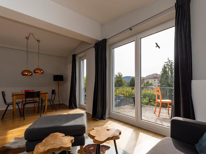 The 11a Design Apartment No. 1 With Balcony - Baden-Baden