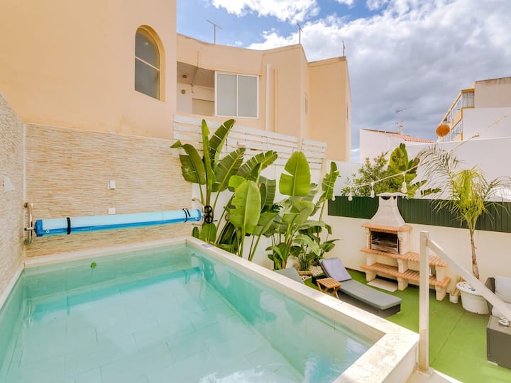 Villa Monica With Private Pool And Jacuzzi - Vilamoura