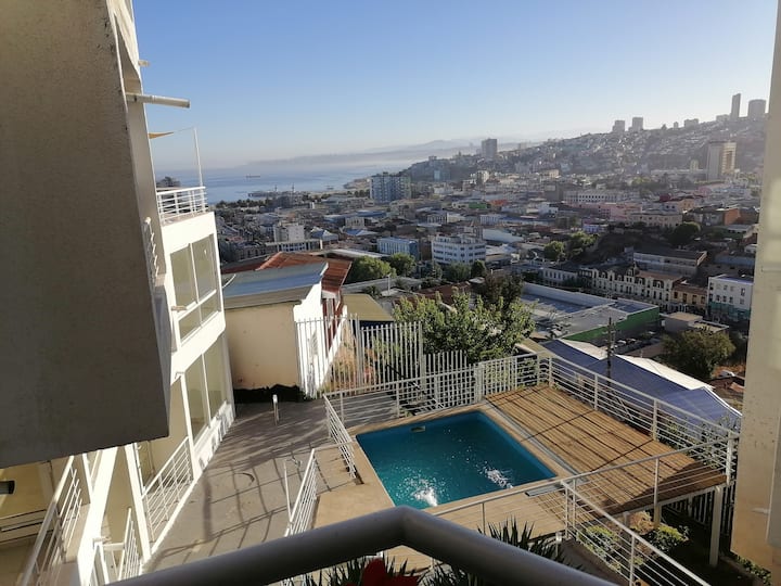 Hermoso Departamento Con Vista A La Bahía - Valparaíso