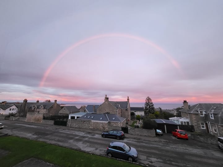 Bright Upstairs Flat With Seaview, In Lossiemouth - Moray