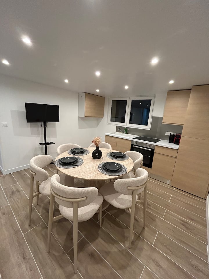 Appartement Proche Paris Disney Rénové Neuf Calme - Neuilly-sur-Marne