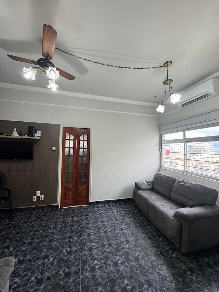 Apartamento, Atravessou A Rua Tá Na Praia! - Santos