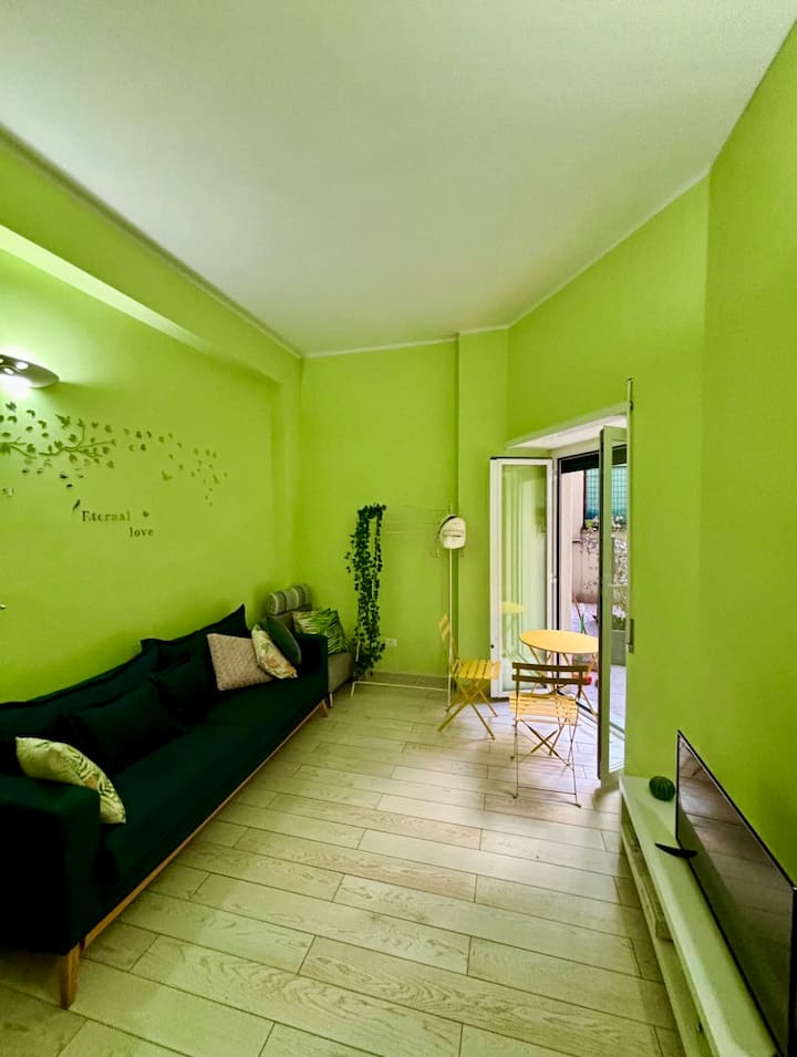 Al Vaticano Con Patio Privato- Casa Per 5 Persone - 바티칸 시국