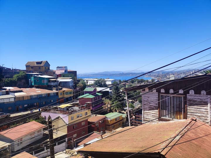 Tu Lugar En Valpo, Loft úNico En Barrio Cultural. - Valparaíso
