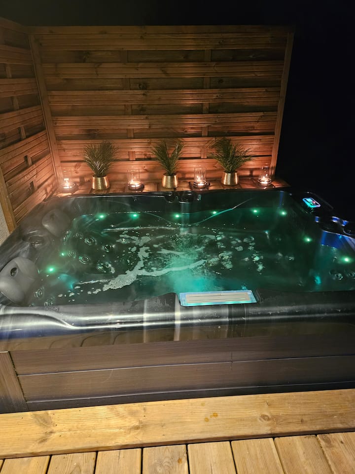 Appartement Cosy Jacuzzi Extérieur Proche Lille - Wattignies