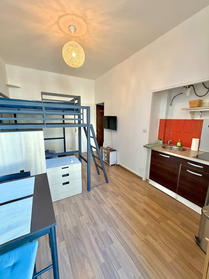 Studio - Hyper Centre Jean Médecin Proche Gare - Nice