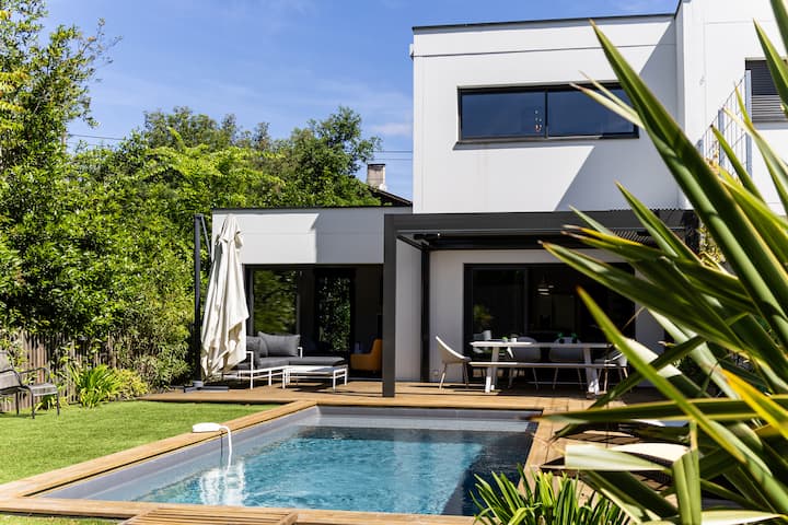 Villa Nerea, Piscine, Famille, 4 Chambres - Capbreton