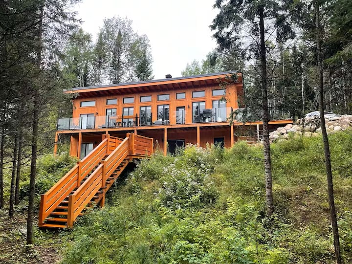 Le Chalet L’orée ÉToilée - Au Bord De L’eau - La Tuque