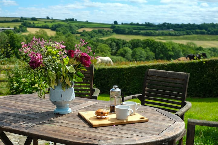 Peaceful Cottage, Horse Views & Private Parking - South Molton