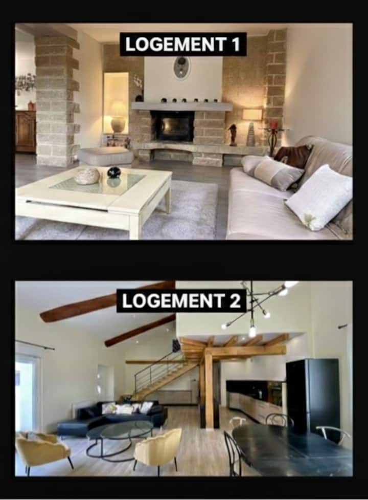 Le Mas + Le Loft 32 Personnes - Villeneuve-lès-Avignon