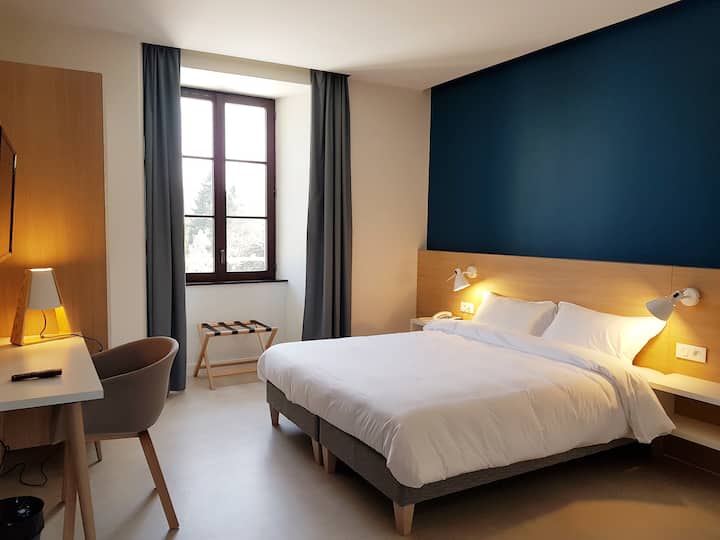 Superbe Chambre Double -Annexe Château -20m² (8) - Moëlan-sur-Mer