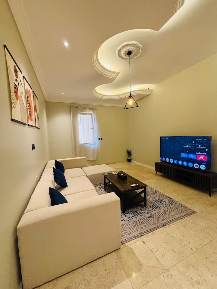 غرفة وصالة سلطانة، شاشة 65 بوصة، دخول ذكي. (4) - Medina (Saudi Arabia)
