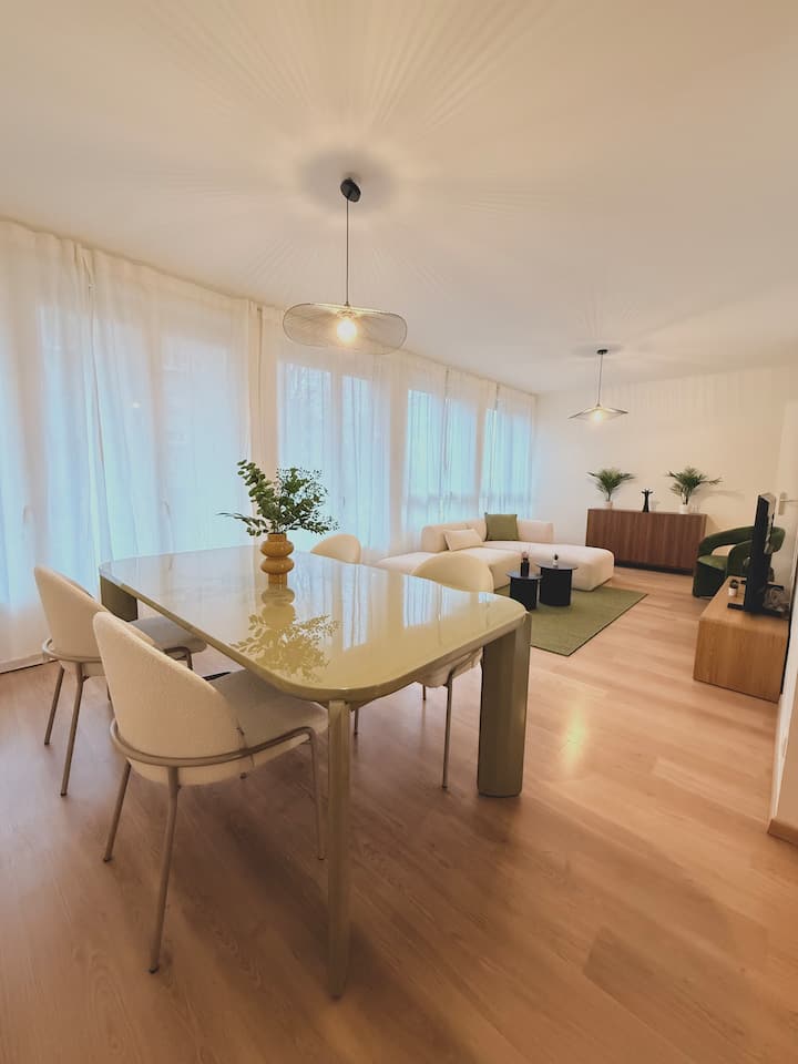 Grand Appartement De 100m2 Lumineux Au Calme - Dijon