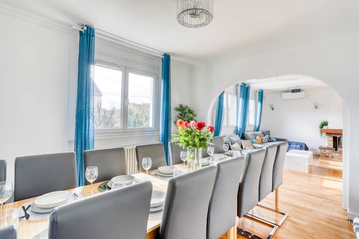 Villa Alix - Rer Aulnay 5min | Cdg | Paris Nord - Tremblay-en-France