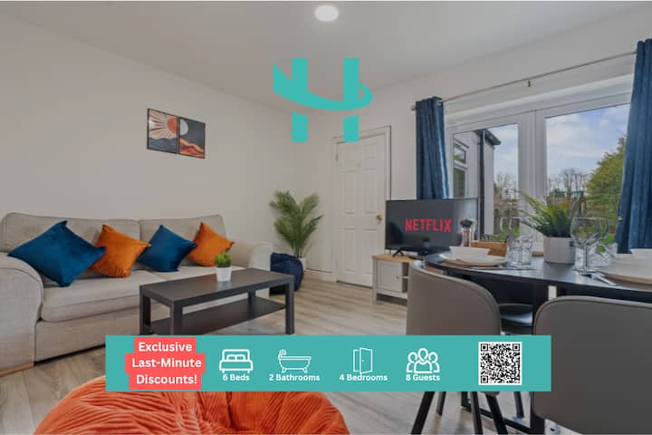 Sleeps 8 | Contractors | Groups | Families - ウォルヴァーハンプトン