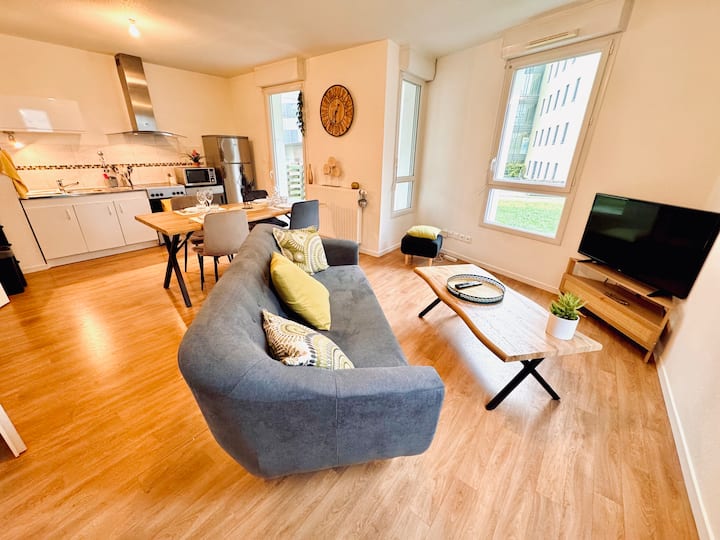 T3 Lumineux Terrasse + Parking. Prox Centre Ville - Bouguenais