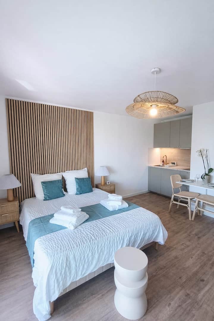 Studio Azur Sanary- Studio Cosy 2* Central - Sanary-sur-Mer