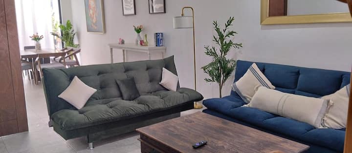 Casa 13 Huéspedes | 4 Hab C/baño Privado + Terraza - Puebla