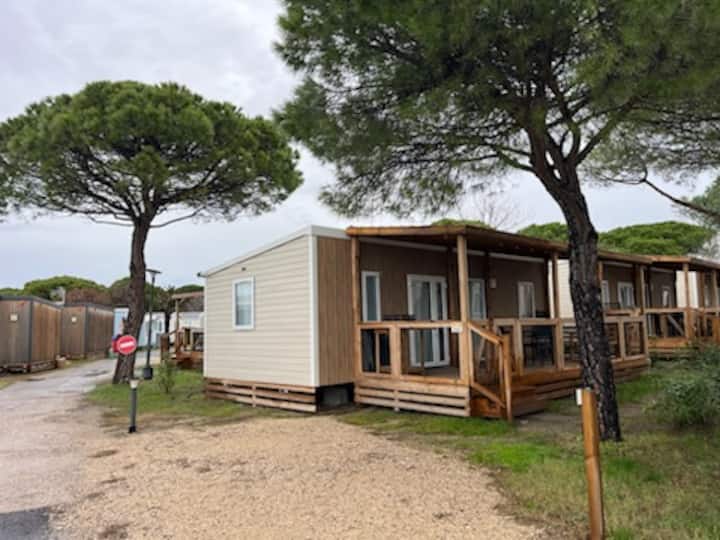 Mobile-home 3 Chambres 6 Pers Dans Un Camping 4* - La Grande-Motte