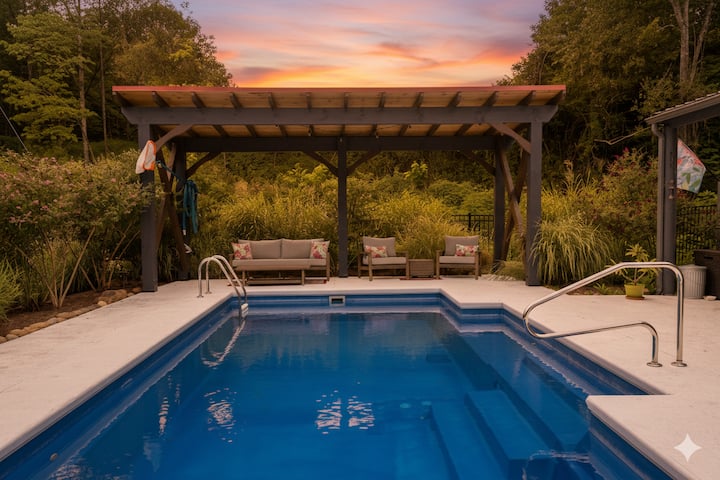 3br Modern Farmhouse L Heated Pool, Hottub, Trails - Tennessee