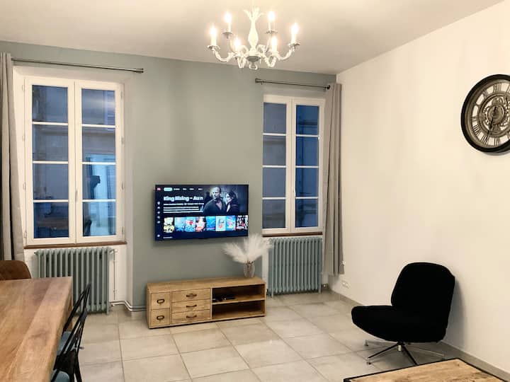 Logt Cosy Belle Terrasse 900 M Cure Plein Centre - Jonzac