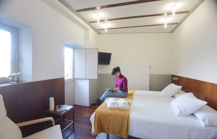 Hotel Santa Clara - Habitación Doble Dos Camas - Santiago de Compostela