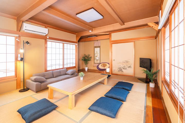 Stn 4 Min, 7-11 1 Min, Max 10 Guests, Free P, 90㎡ - Matsumoto