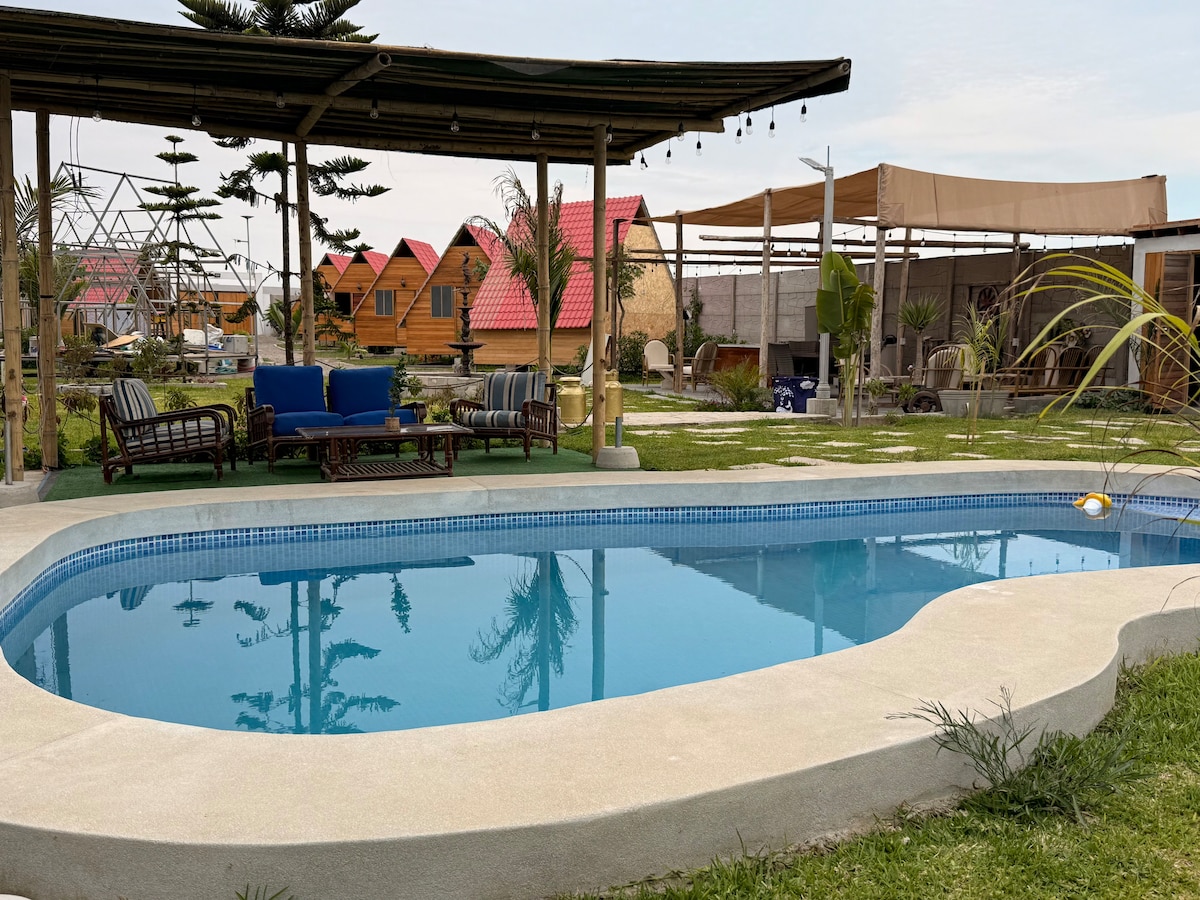 Cabin room in Asia - Cabins for Rent in Asia, Lima Region, Peru - Airbnb