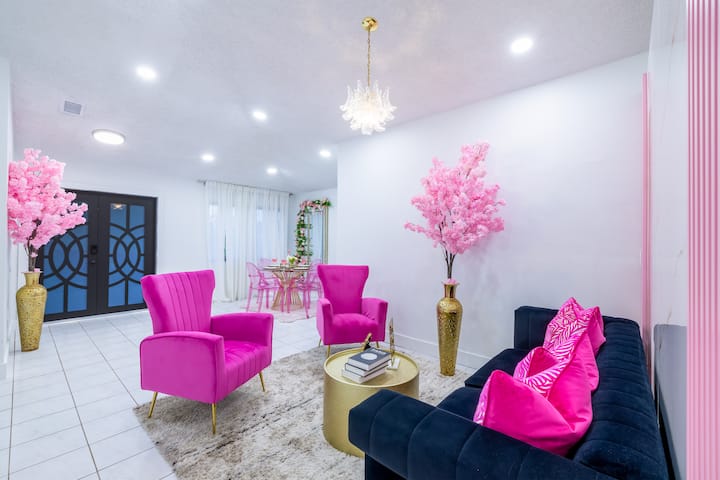 La Casa Rosada | 6 Ppl | Games | Laundry | Parking - Cutler Bay, FL