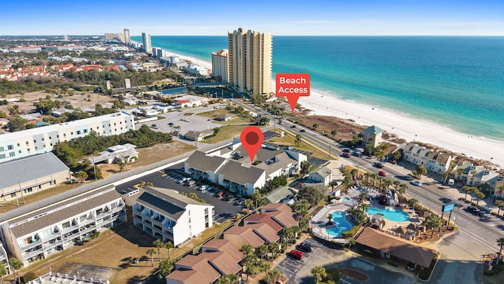 Endless Summer Escape Steps To Beach+sleeps6+pools - Panama City Beach, FL