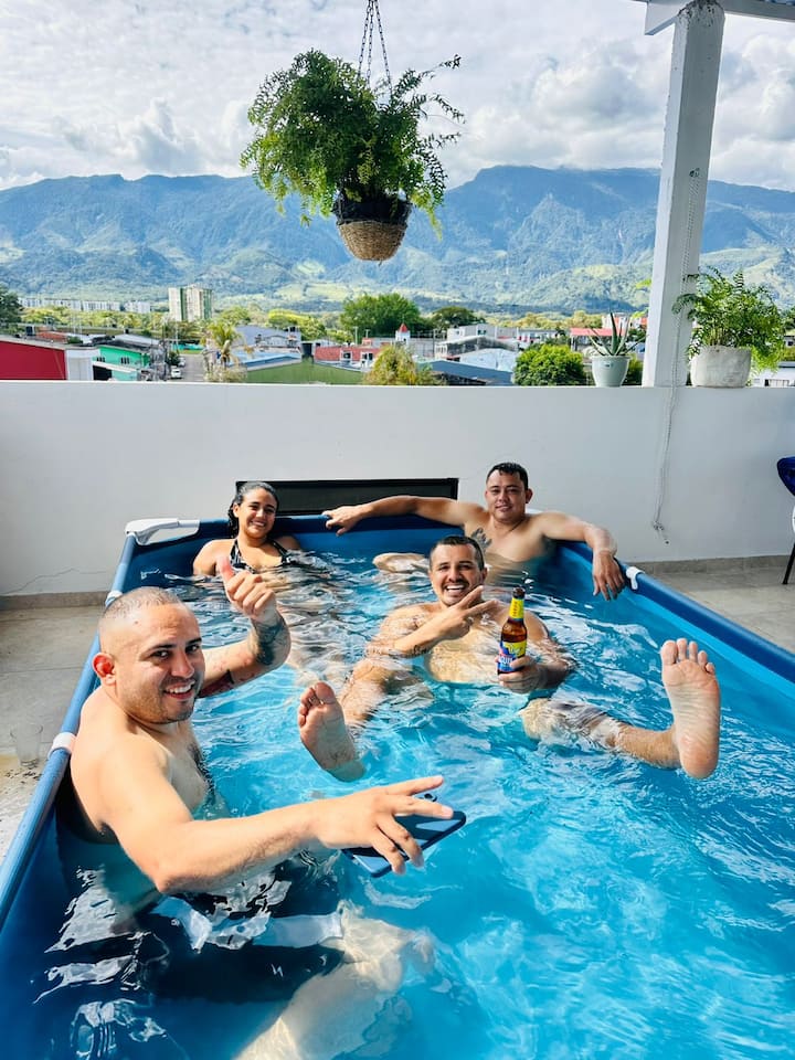 Mirador Del Llano - Piscina Vista Montaña / Aves - Cumaral