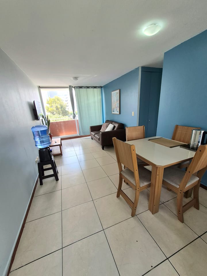 Confortable Departamento Familiar A Pasos Del Mar - La Serena