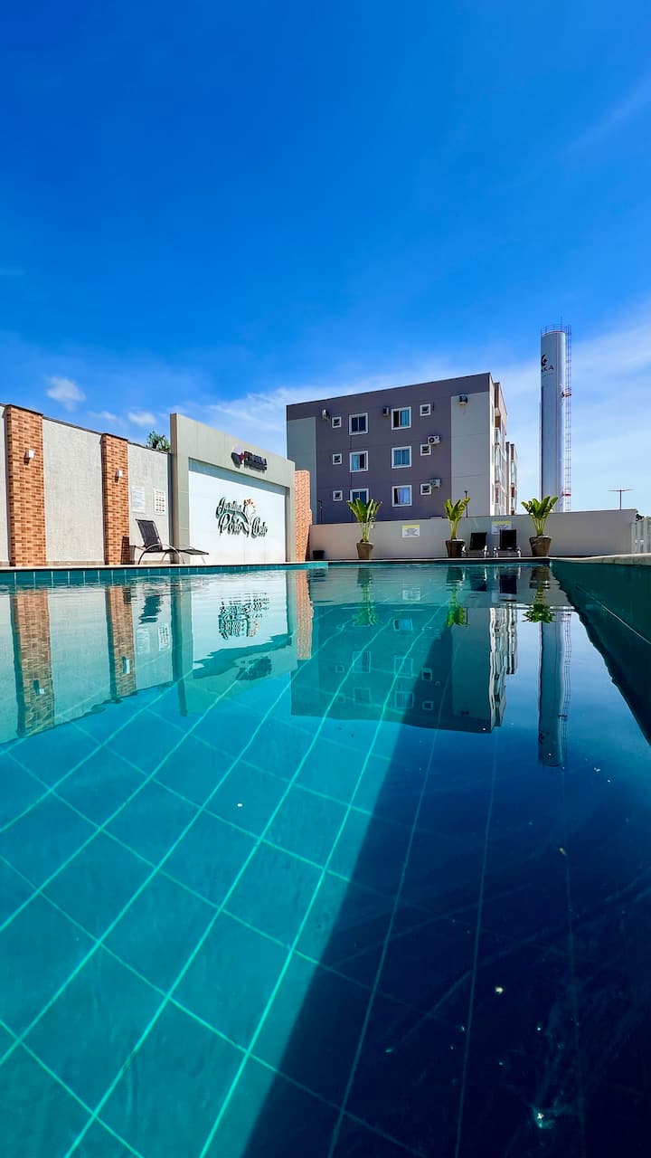 A Esmeralda De Perequê Ap+ Piscina+quintal Privado - Porto Belo