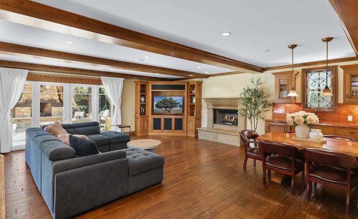 Hb | Backyard W Bbq, Firepit, & Nice Setting - Huntington Beach, CA
