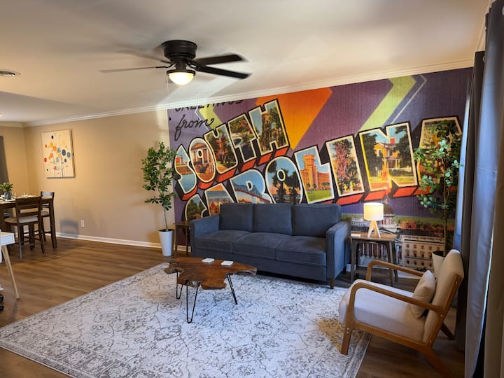 2br 1.5ba Stylish Condo Near Hospitals - Shopping - Saint Andrews, SC