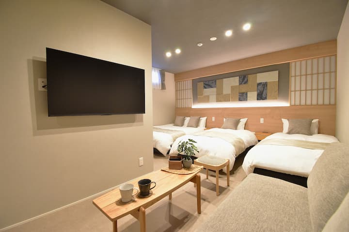 Neｗopen!最大4名定員！倉敷駅徒歩4分｜観光・ビジネスに最適な駅近ホテル - 倉敷市