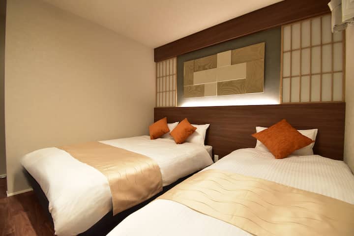 New Open！最大3名｜倉敷駅徒歩4分｜美観地区観光に便利な駅近ホテル - Okayama, Japan