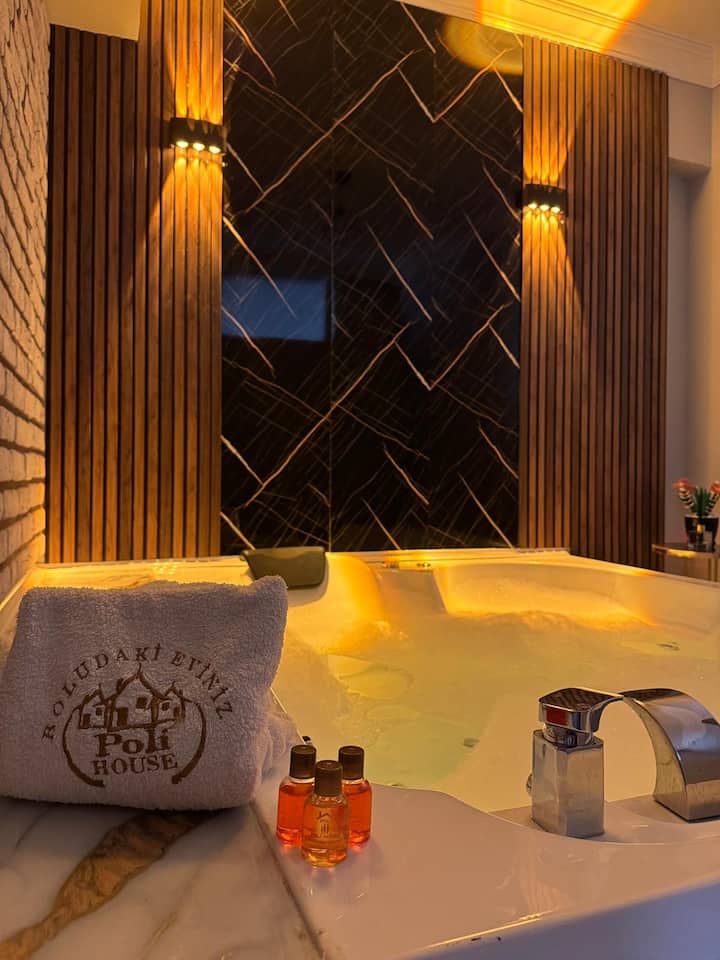 ŞEhir Merkezinde 2+1 Jakuzili Ultra Lüks Daire - Bolu