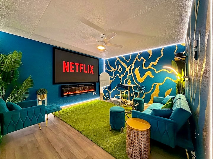 Royalteal Presidential Cinema Oasis•classy Stay - Gulfport, MS