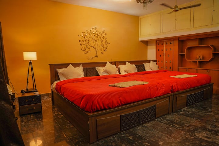 Peaceful 3-bedroom Stay Near Madurai Downtown - Madurai
