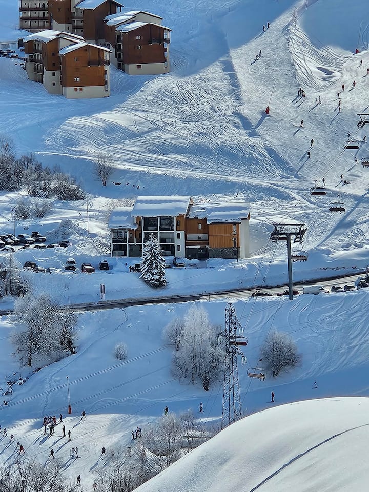 Appartement Duplex Mezzanine Ski Aux Pieds - Les Menuires