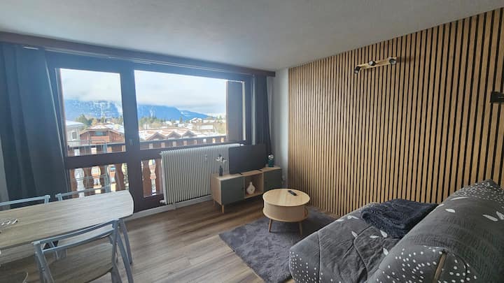 Studio 25 M²- Vue Montagne- Centre Des Carroz - Les Carroz d'Arâches