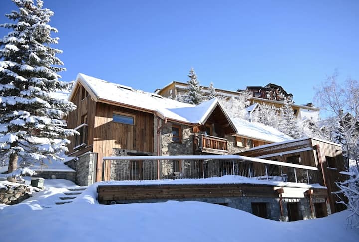 Chalet Sur La Piste Au Coeur Du Viel-alpe - L'Alpe d'Huez