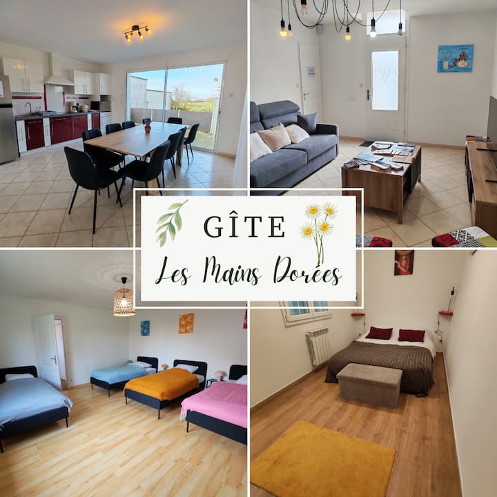 Gîte Les Mains Dorées - Puy du Fou