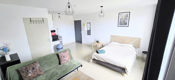 Studio Cosy 20 Min De Paris, Cdg, Parc Exposition - Sevran