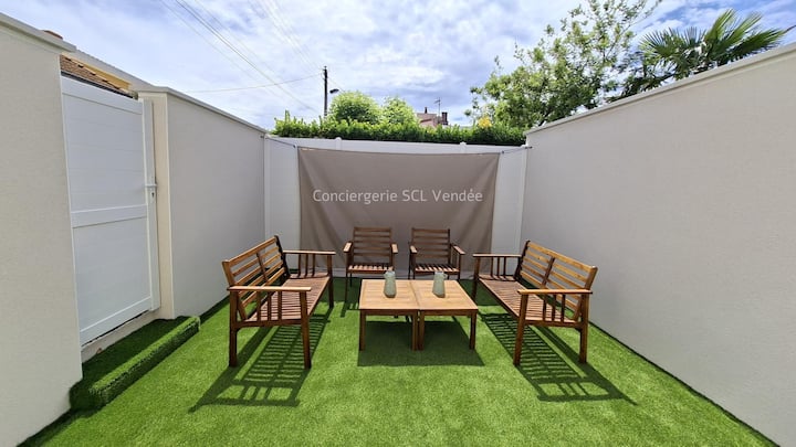 Maison Avec Patio à 15 Mn à Pied De La Plage - Plage d'Olonne-sur-Mer